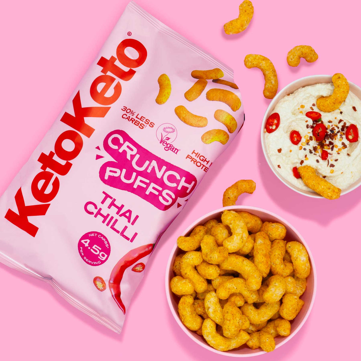 Crunch Puffs Mix Box – KetoKeto